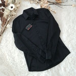 TR Premium | Shirts | Tr Premium Slim Fit Glitter Detailed Dress Shirt ...